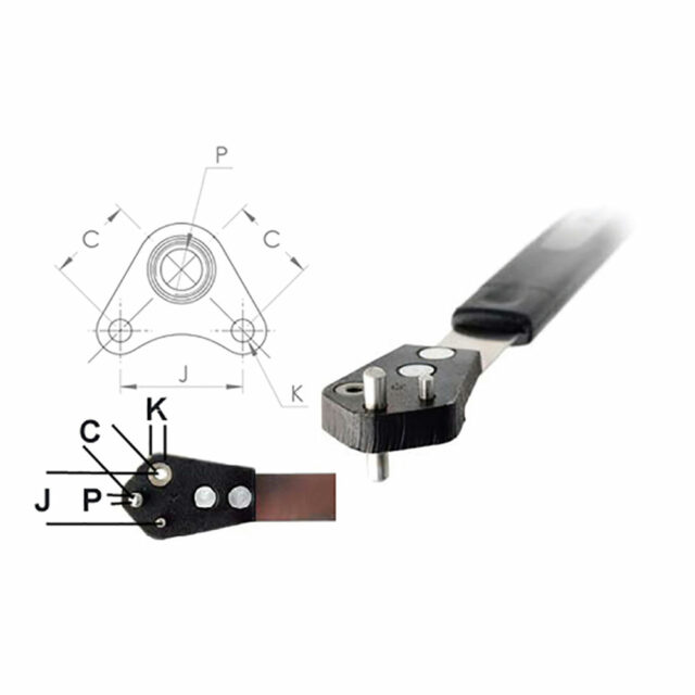 Omega Technologies Corner Wing Standard Nut Plate Jig (NPJ518MP) - Nut ...